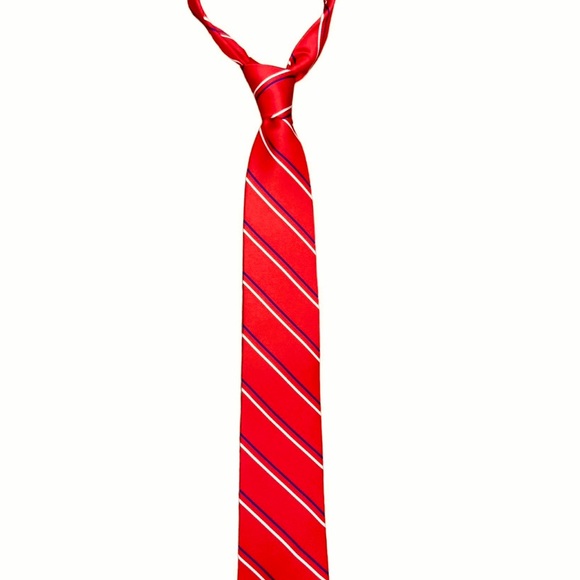Accessories | Rebelde Rbd Tie Red Striped Pattern Necktie Elite Way ...